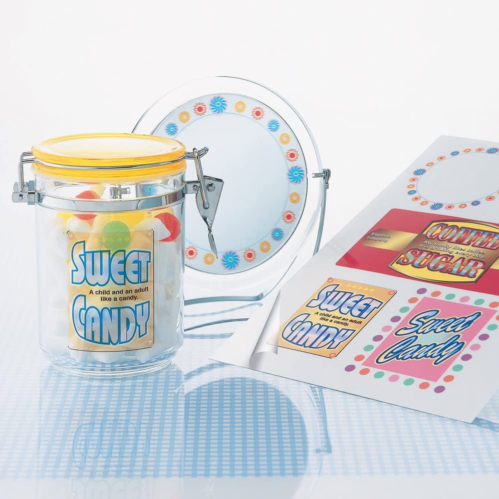 エーワン 29289 ラベルシール 綺麗にはがせる 光沢フィルム透明 A4 1面 5シート – なんでもネット